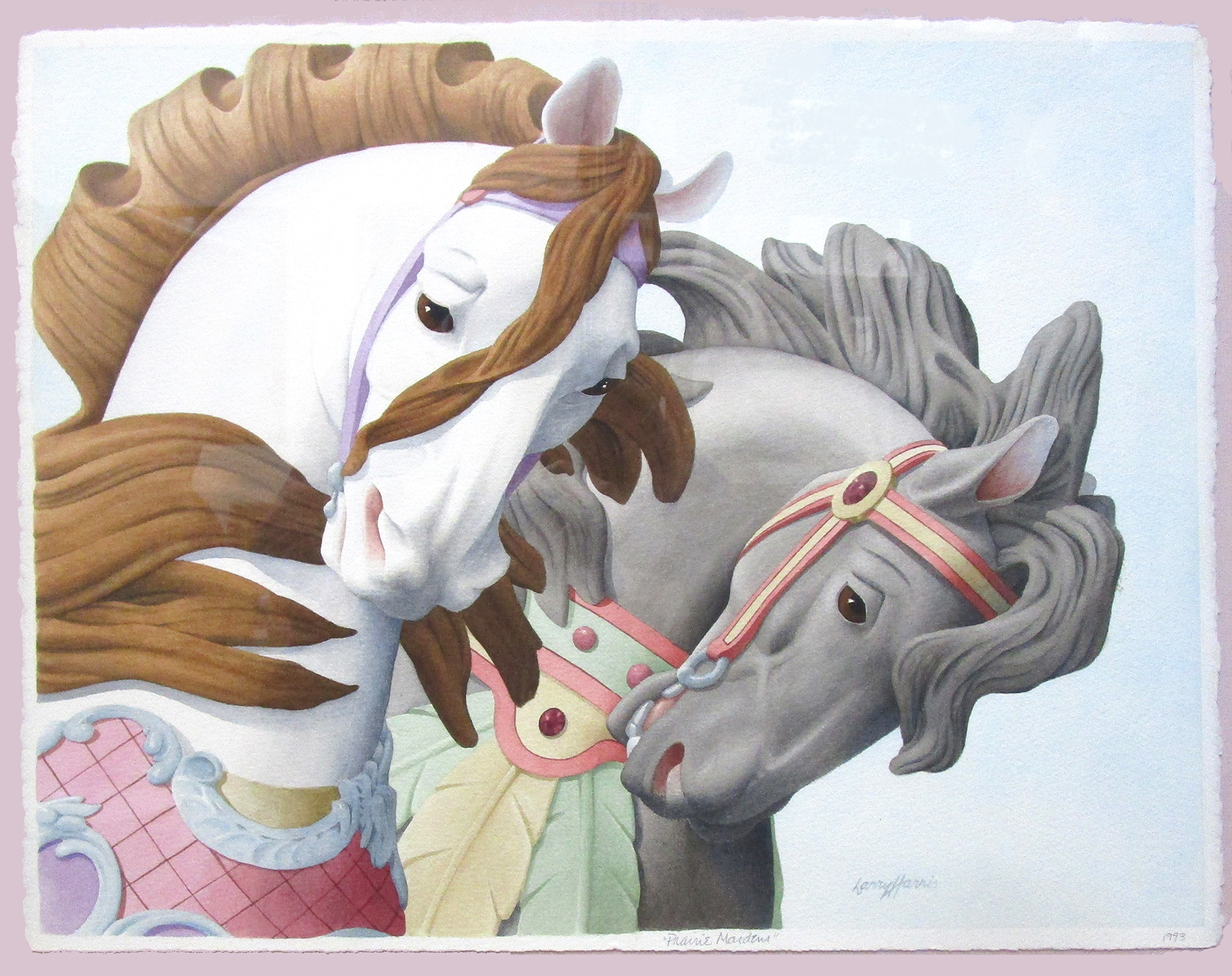 Larry Harris water color paintings