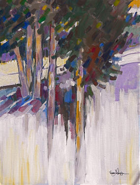 Vern Johnson acrylic, oil, award winning artist : The Upstairs Gallery