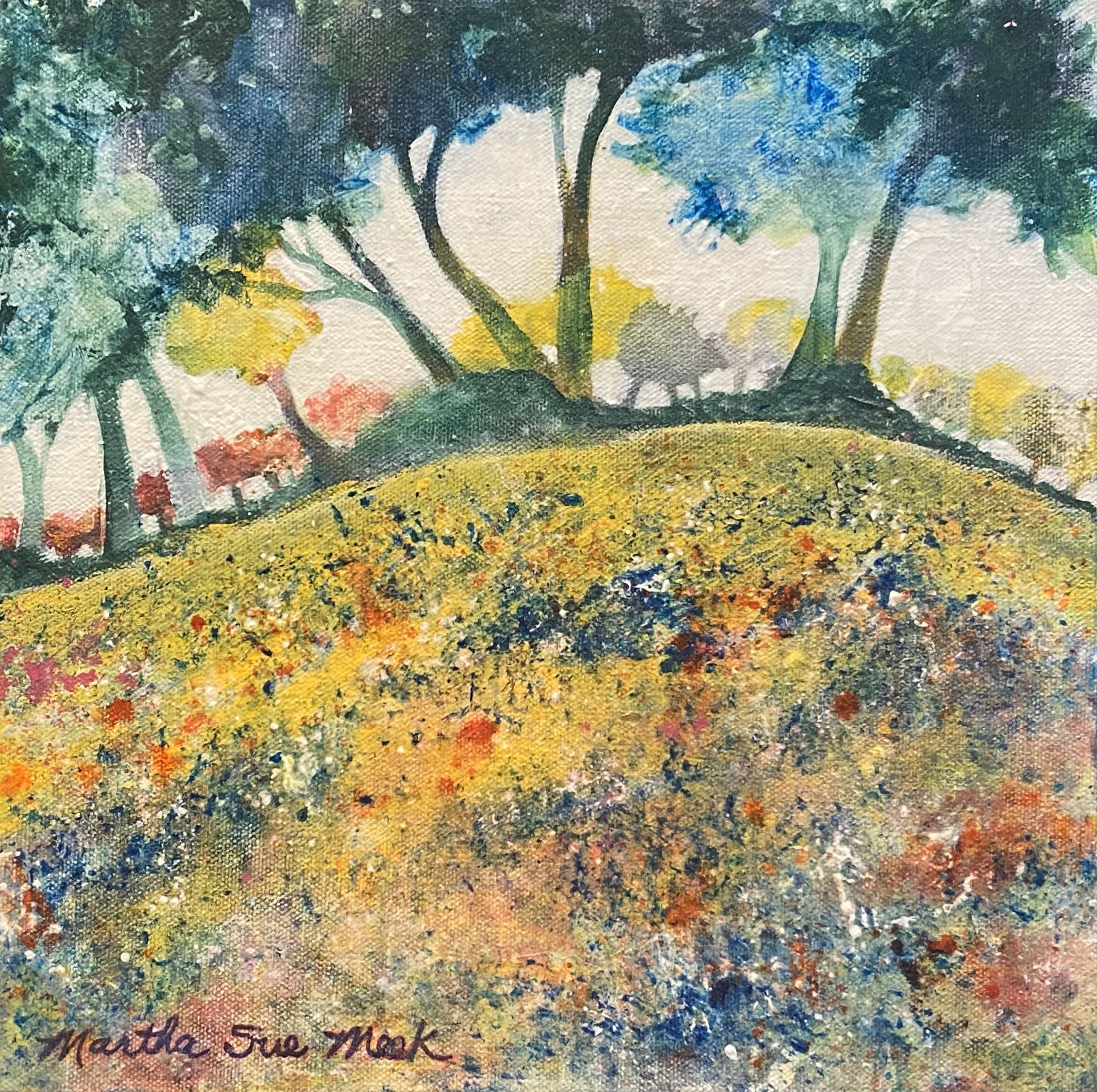 Martha Sue Meek - watercolors - mixedmedia : The Upstairs Gallery